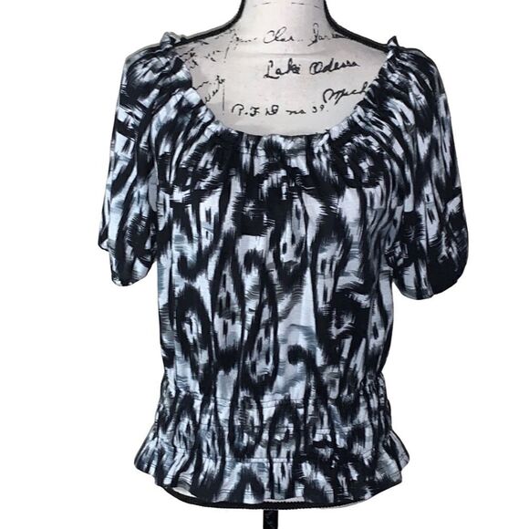 Cato | Tops | Catoblackwhitegrayblouses | Poshmark